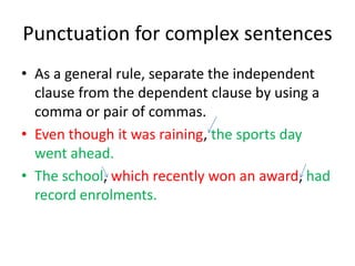 Writing 2 sentences | PPTX