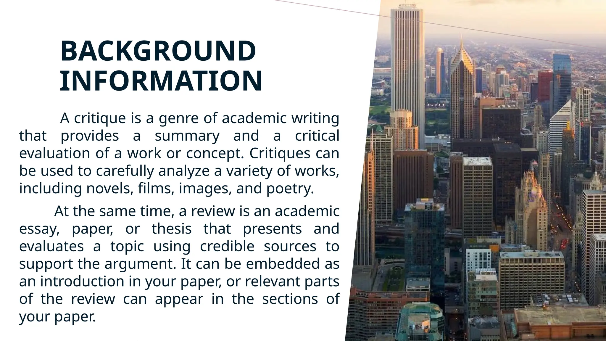 WRITING A BALANCED REVIEW OR CRITIQUE.pptx