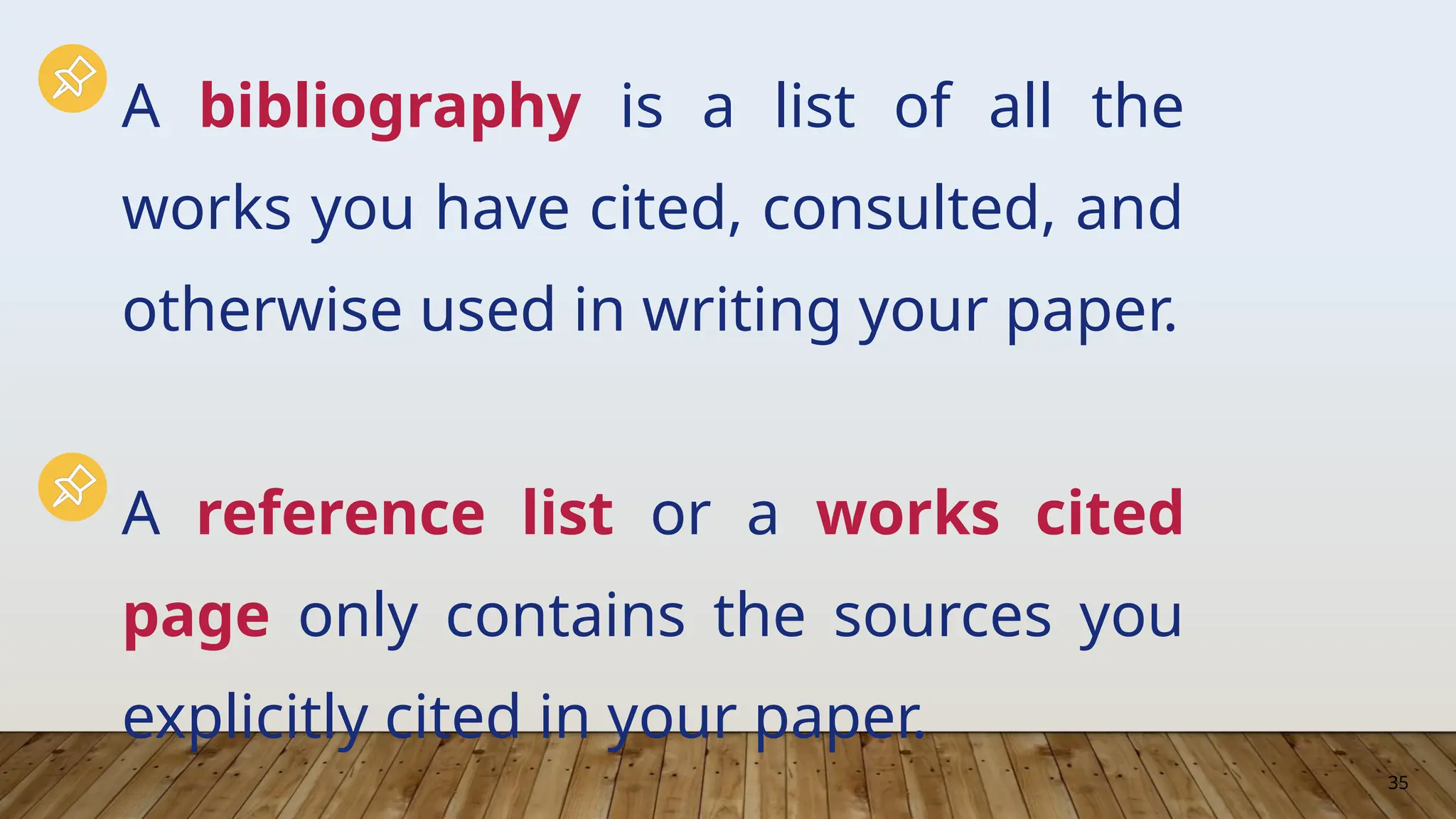 WRITING A BIBLIOGRAPHY (EAPP LESSON QUARTER 2) | PPTX
