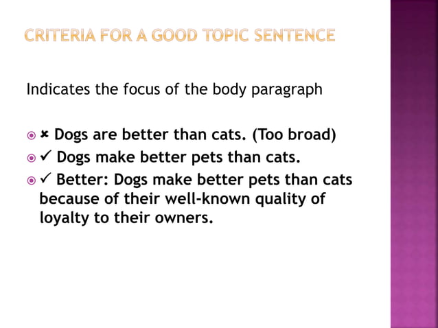 Writing a body paragraph.ppt