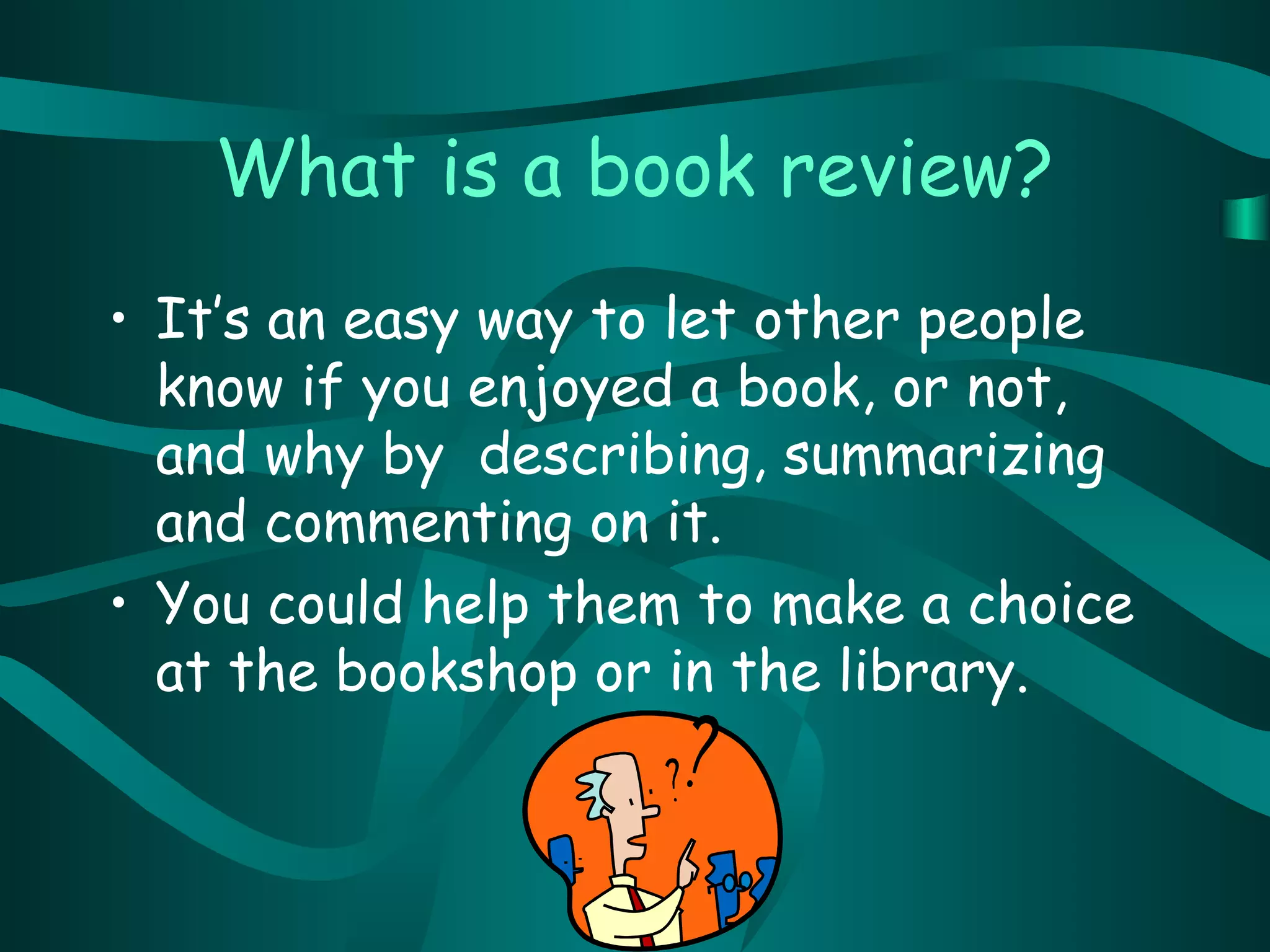 Writing a book_review | PPT