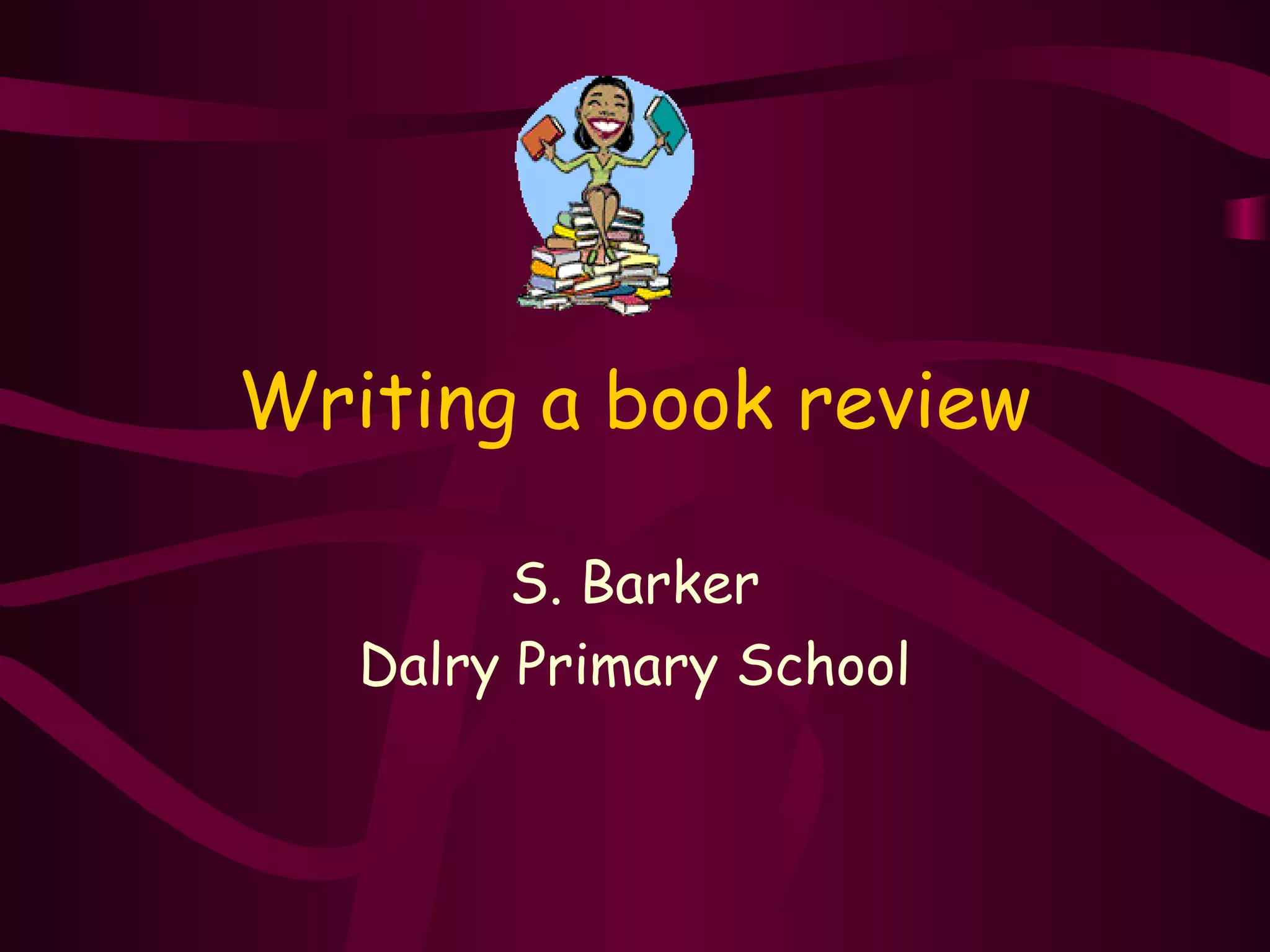 Writing a book_review | PPT