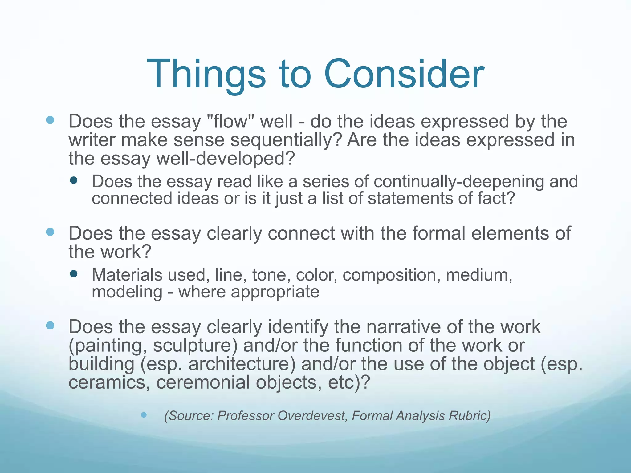 Writing About Art | PPTX