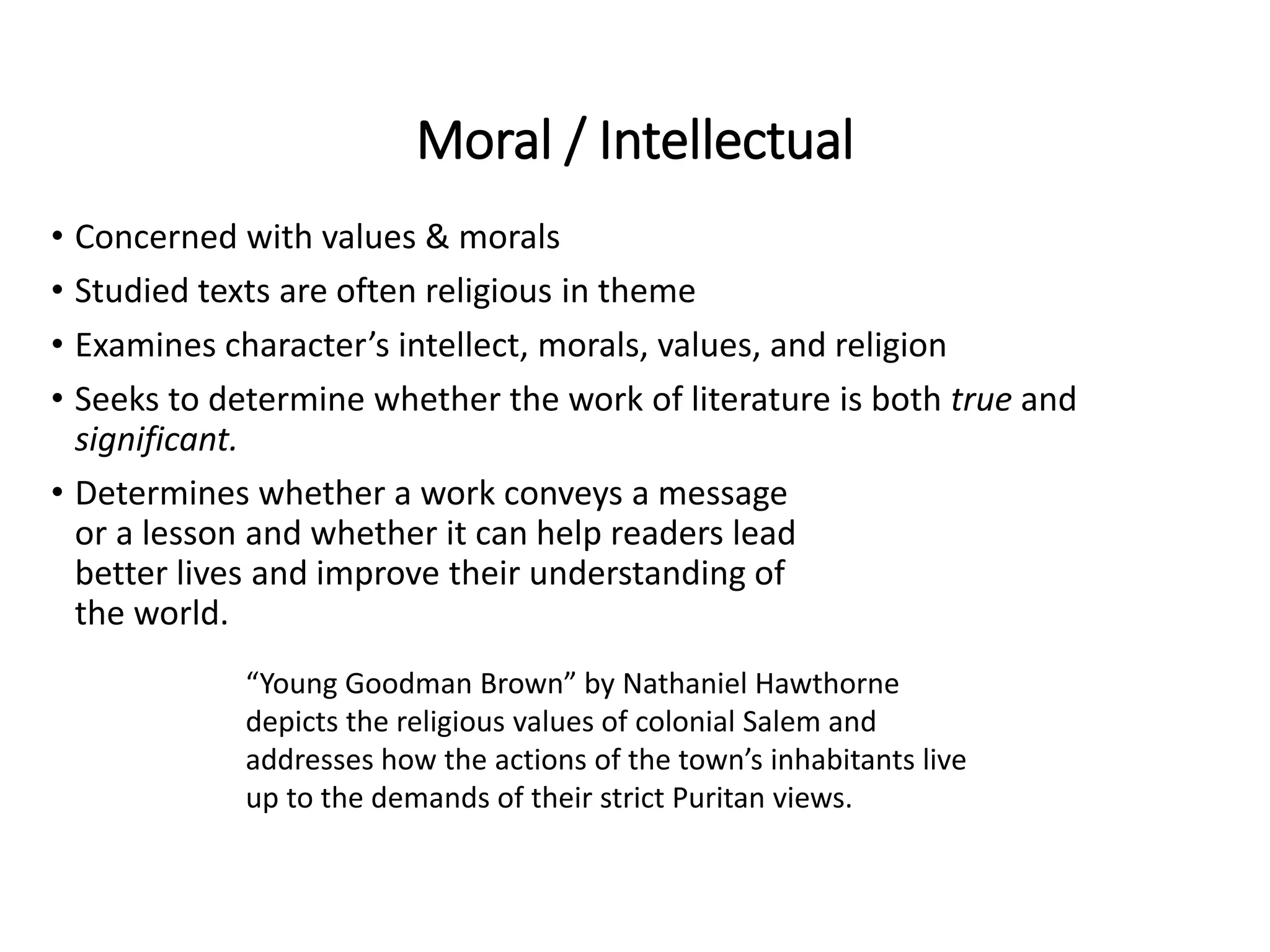 Writing about Literature | PPTX