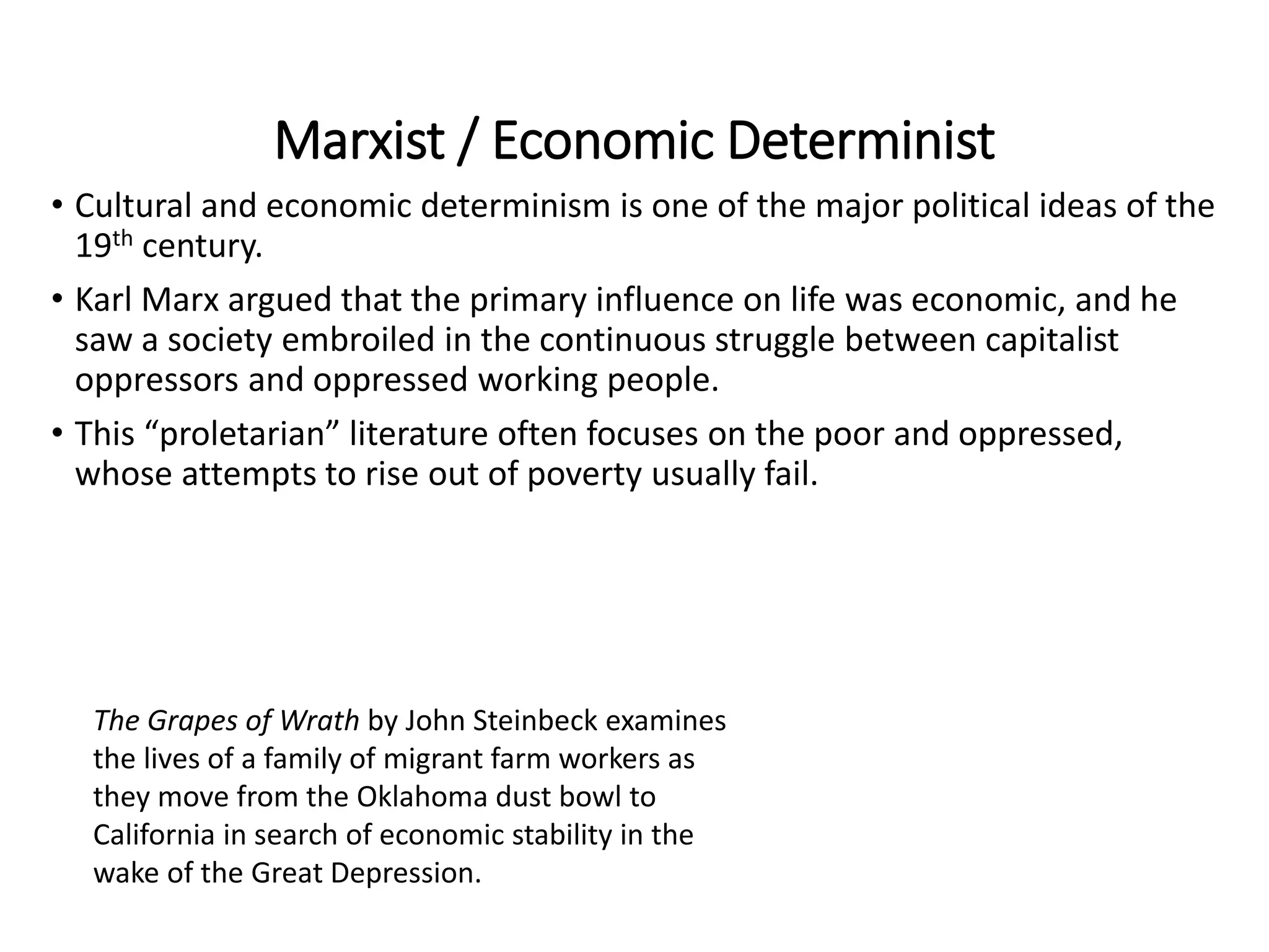 Writing about Literature | PPTX