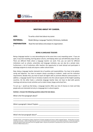 Writing about my_career | DOC