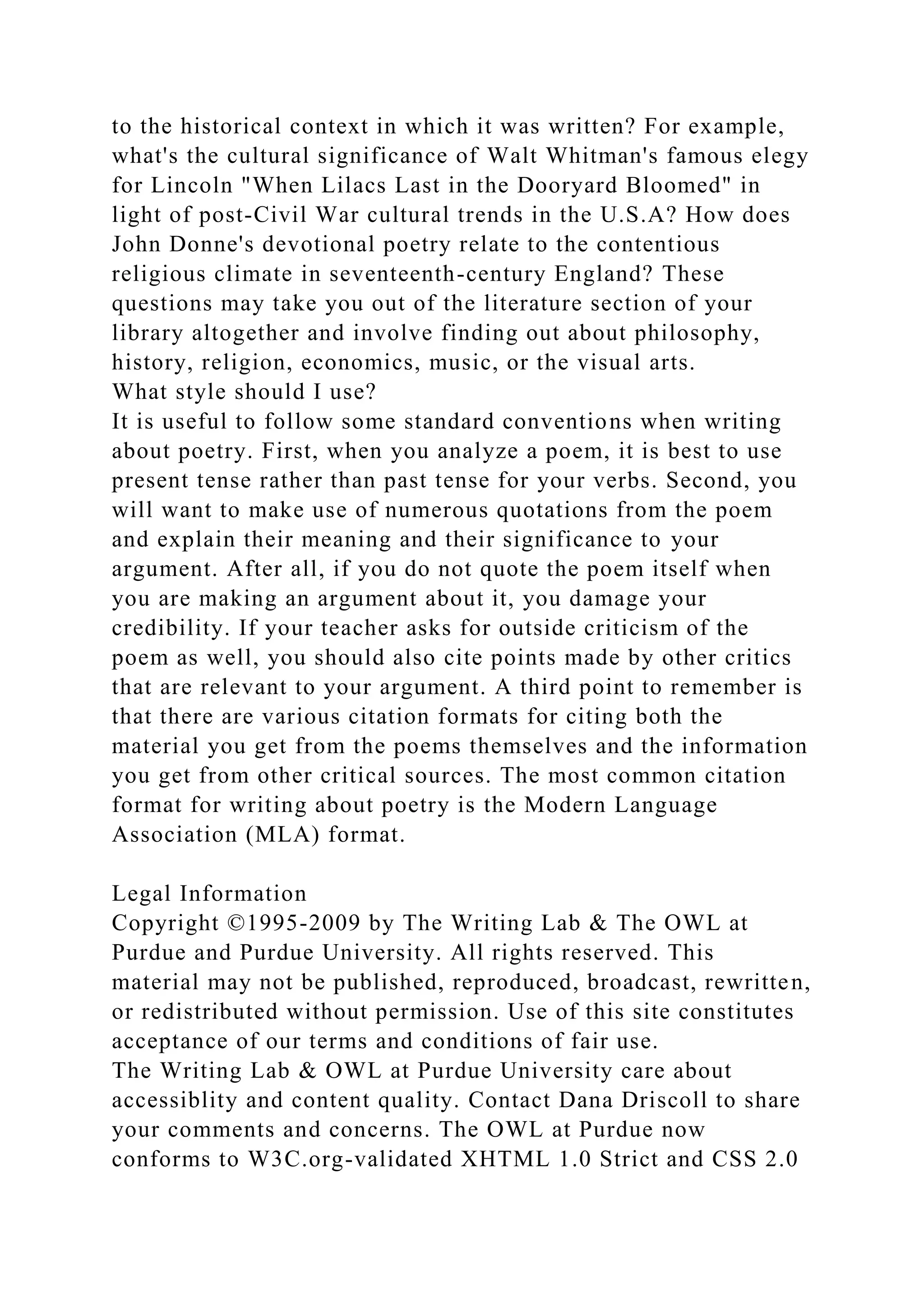 Writing About PoetryWriting about poetry can be one of the most .docx