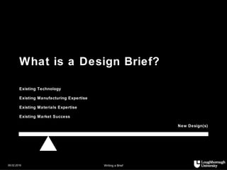 Writing a Design Brief | PPT