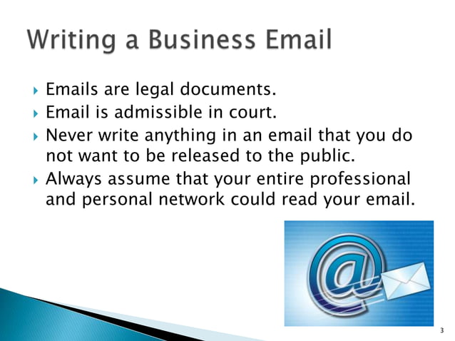 Writing a Business Email | PPTX