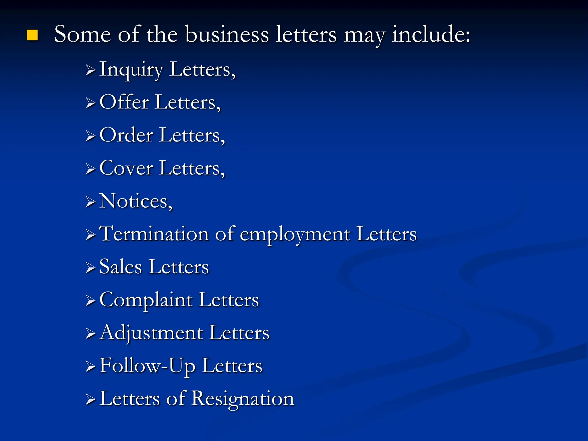 Writing a Business Letter in different models .ppt