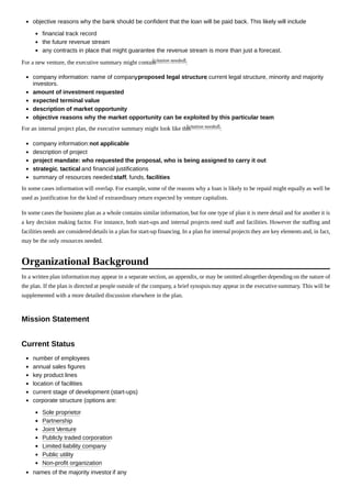 Writing a business_plan | PDF