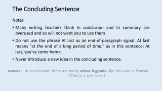 Writing Academic English | PPTX