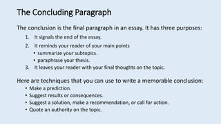 Writing Academic English | PPTX