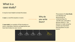 Writing a case study analysis | PPTX