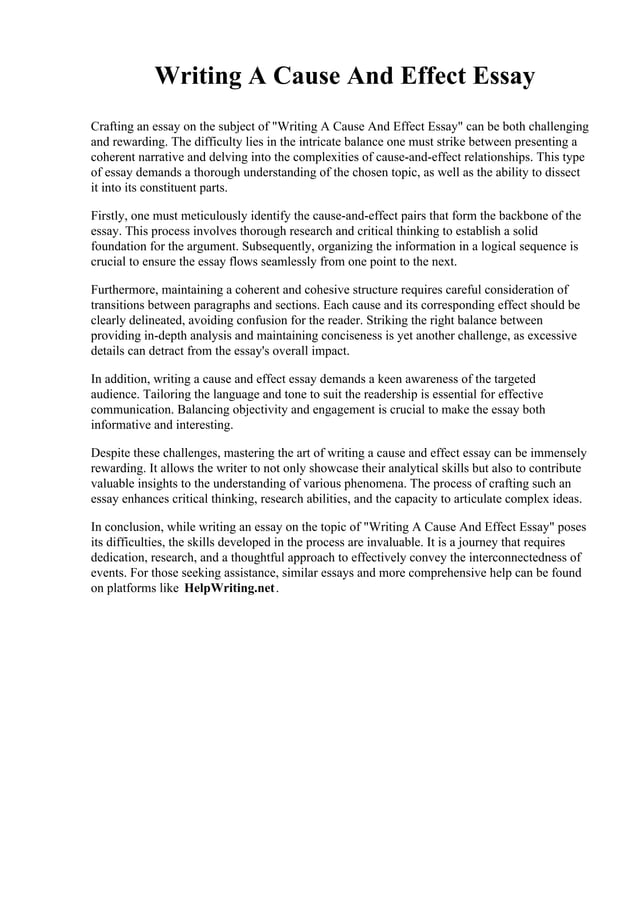 Writing A Cause And Effect Essay.pdf