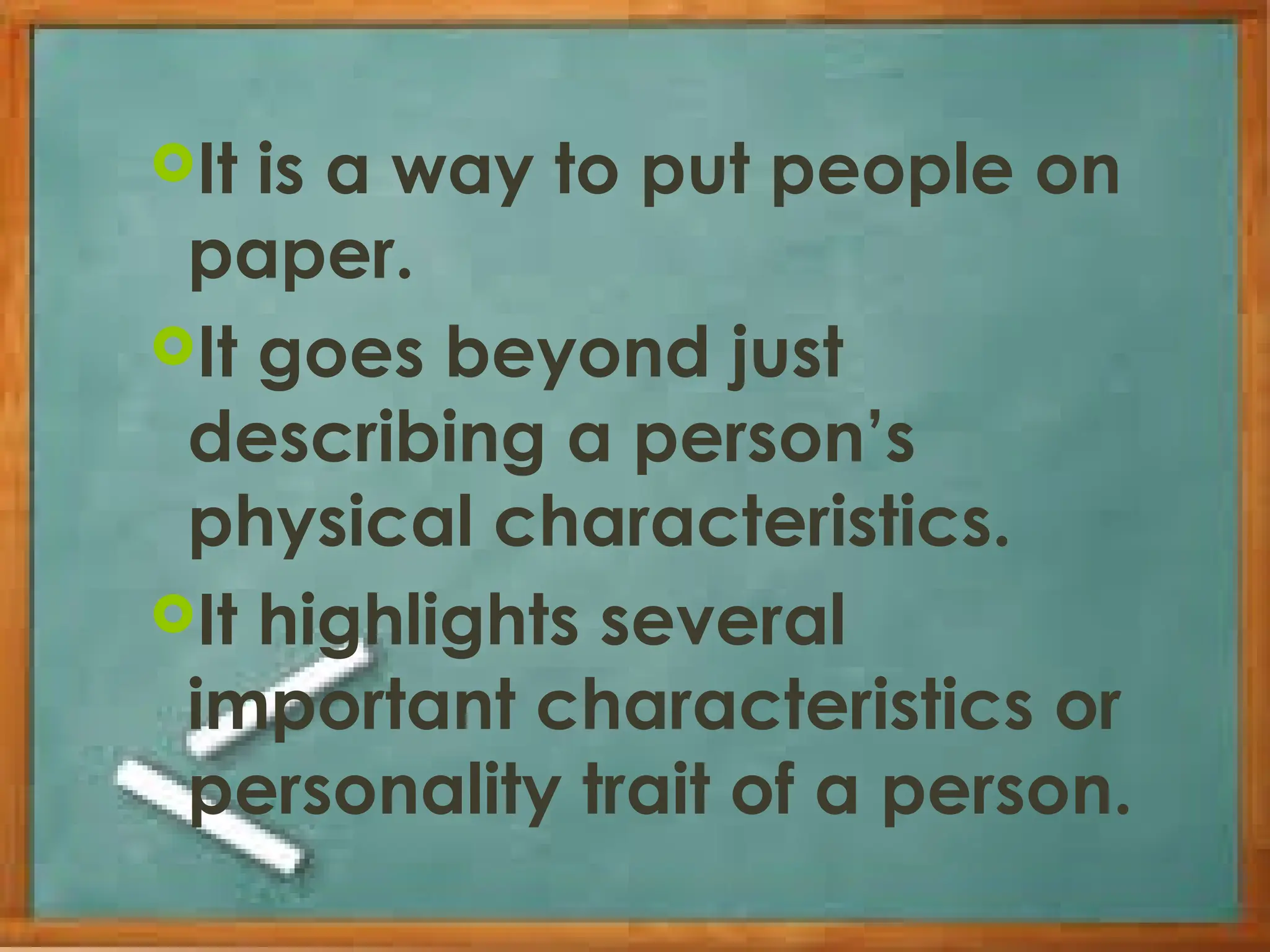 Steps in Writing a Character Sketch (G9) | PPTX