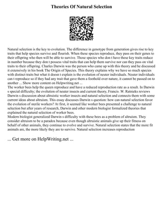 Writing A Compare And Contrast Essay Using Block Method - 2 Formats For ...