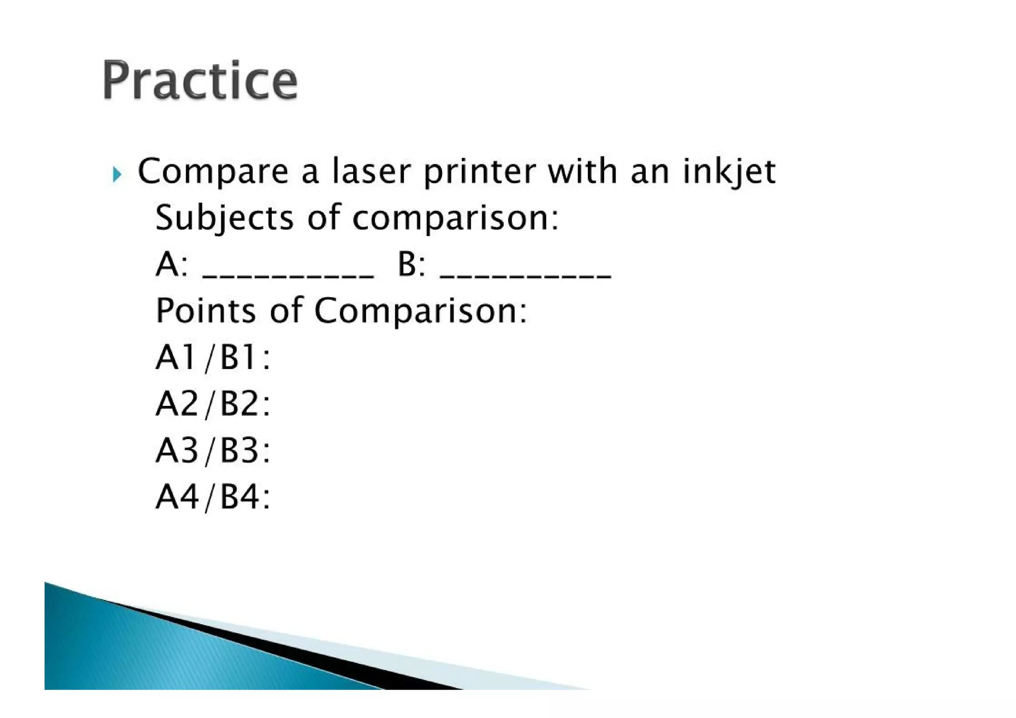 Writing A Comparison-Contrast Paragraph | PPT