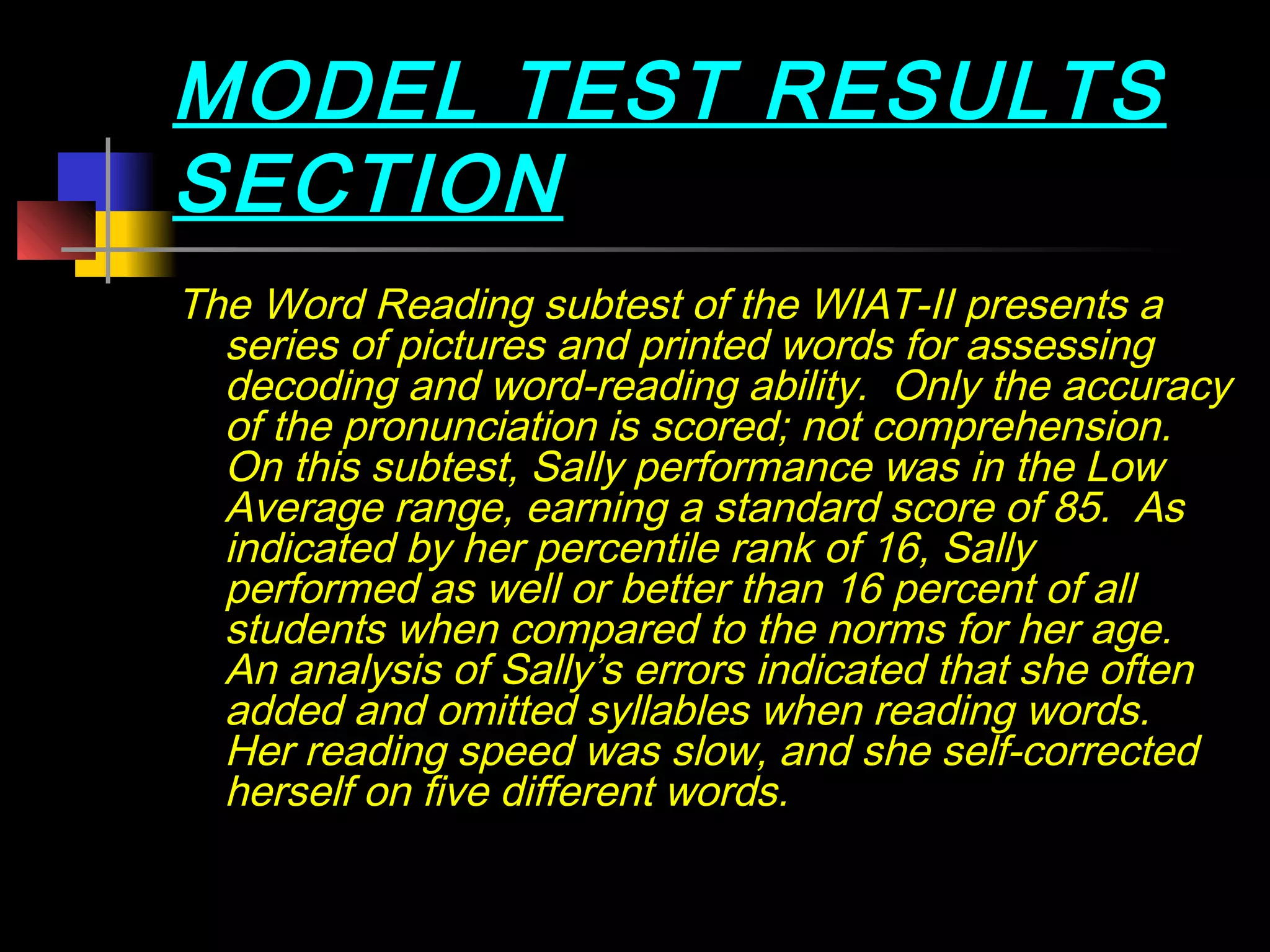 Writing a comprehensive_report_in_special_education_01 | PPT