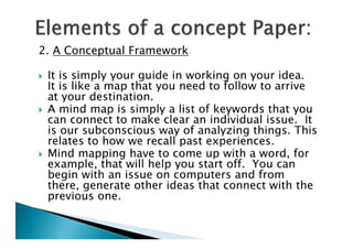 WRITING A CONCEPT PAPER | PDF