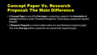 Writing_a_Concept_Paper. and its aanalysis | PPTX