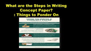 Writing_a_Concept_Paper. and its aanalysis | PPTX