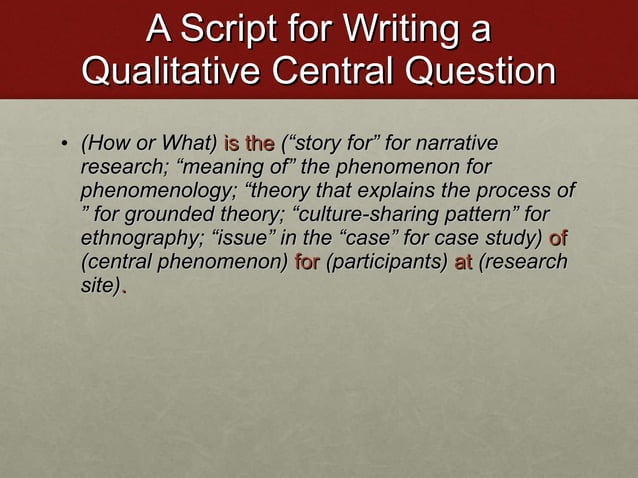 Writing a conceptual framework | PPT