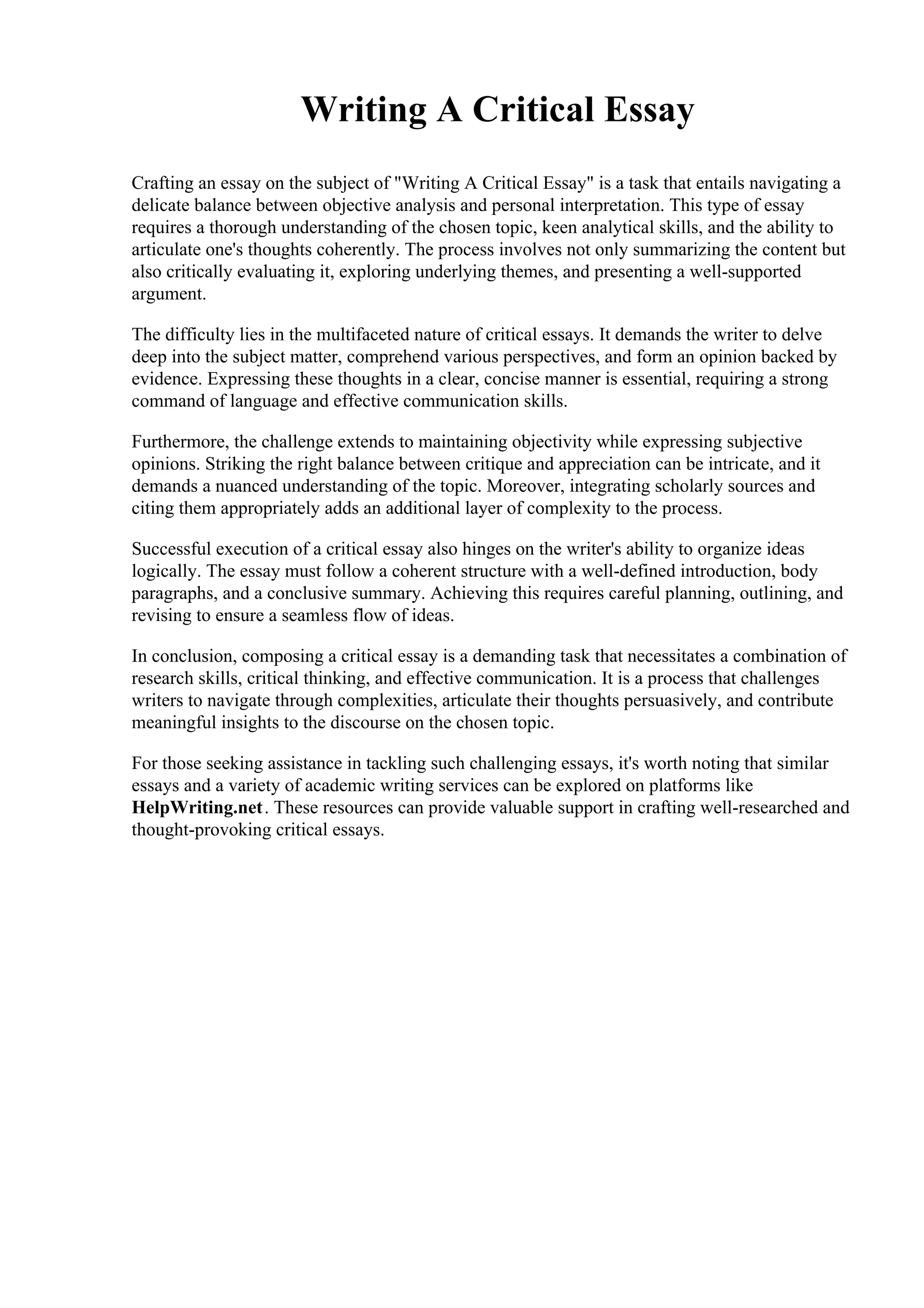 Writing A Critical Essay.pdf