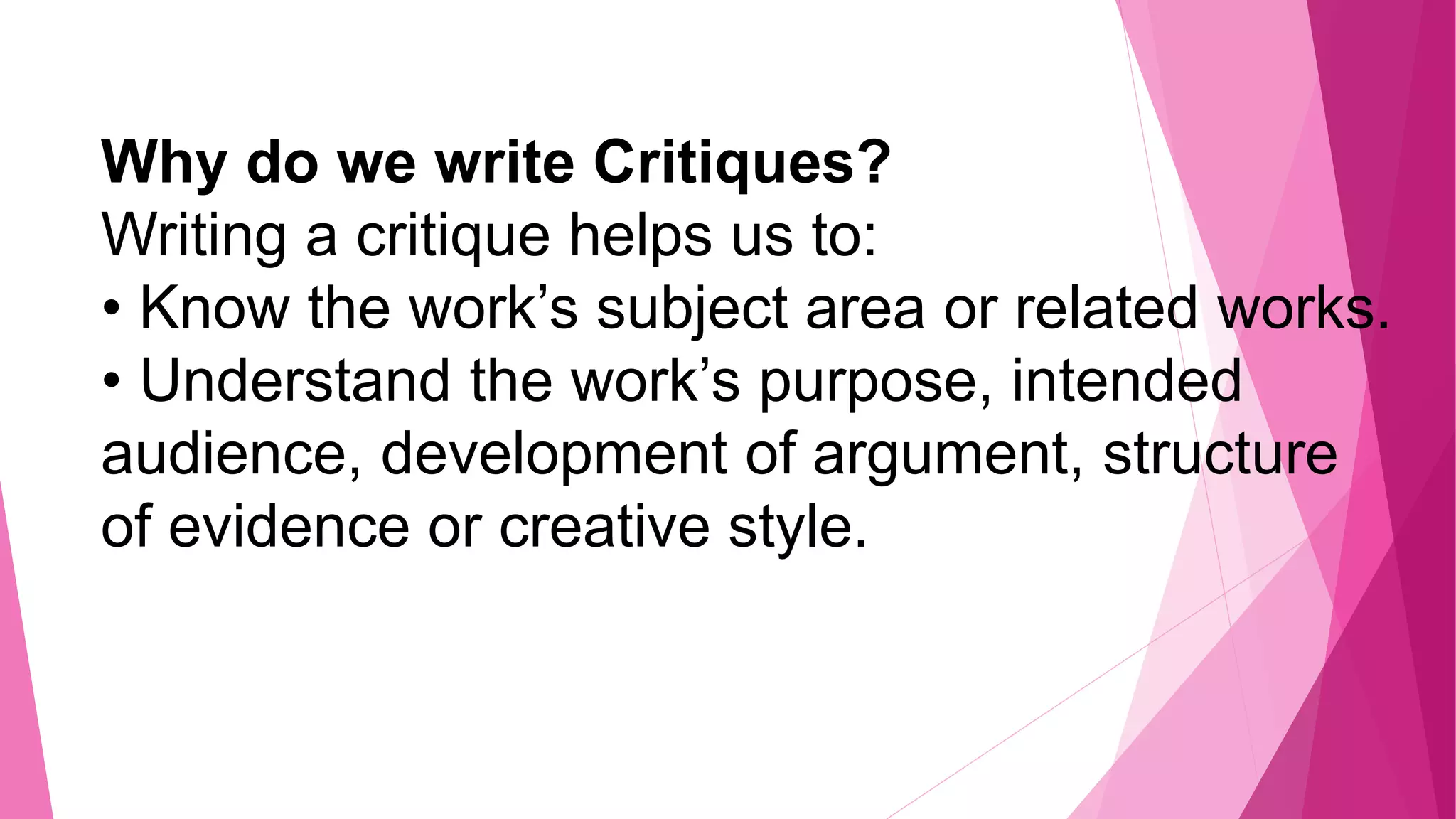 Writing a Critique.pptx