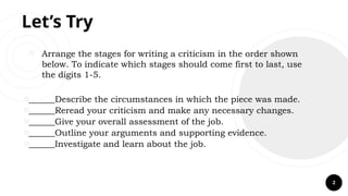 Guidelines in Writing a Critique for Artworks nad Media.pptx
