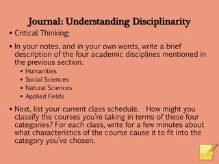 Writing across the curriculum | PPTX