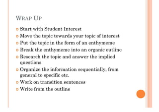 WRITING ACROSS THE CURRICULUM | PDF