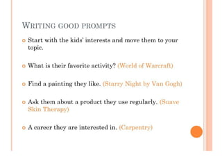 WRITING ACROSS THE CURRICULUM | PPT