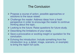 Writing Action Research Or Field Report | PPT