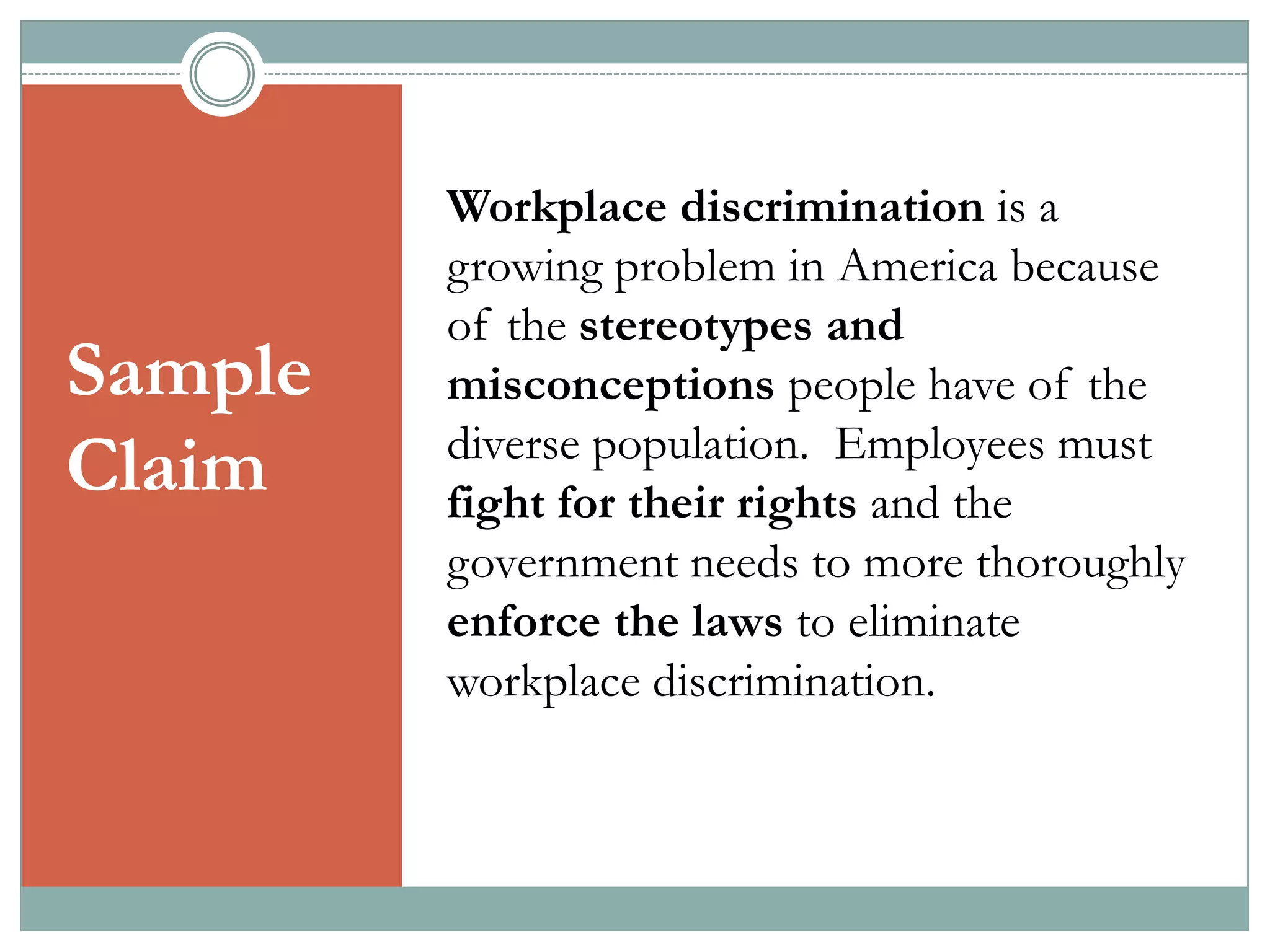 Writing a debatable claim | PPTX