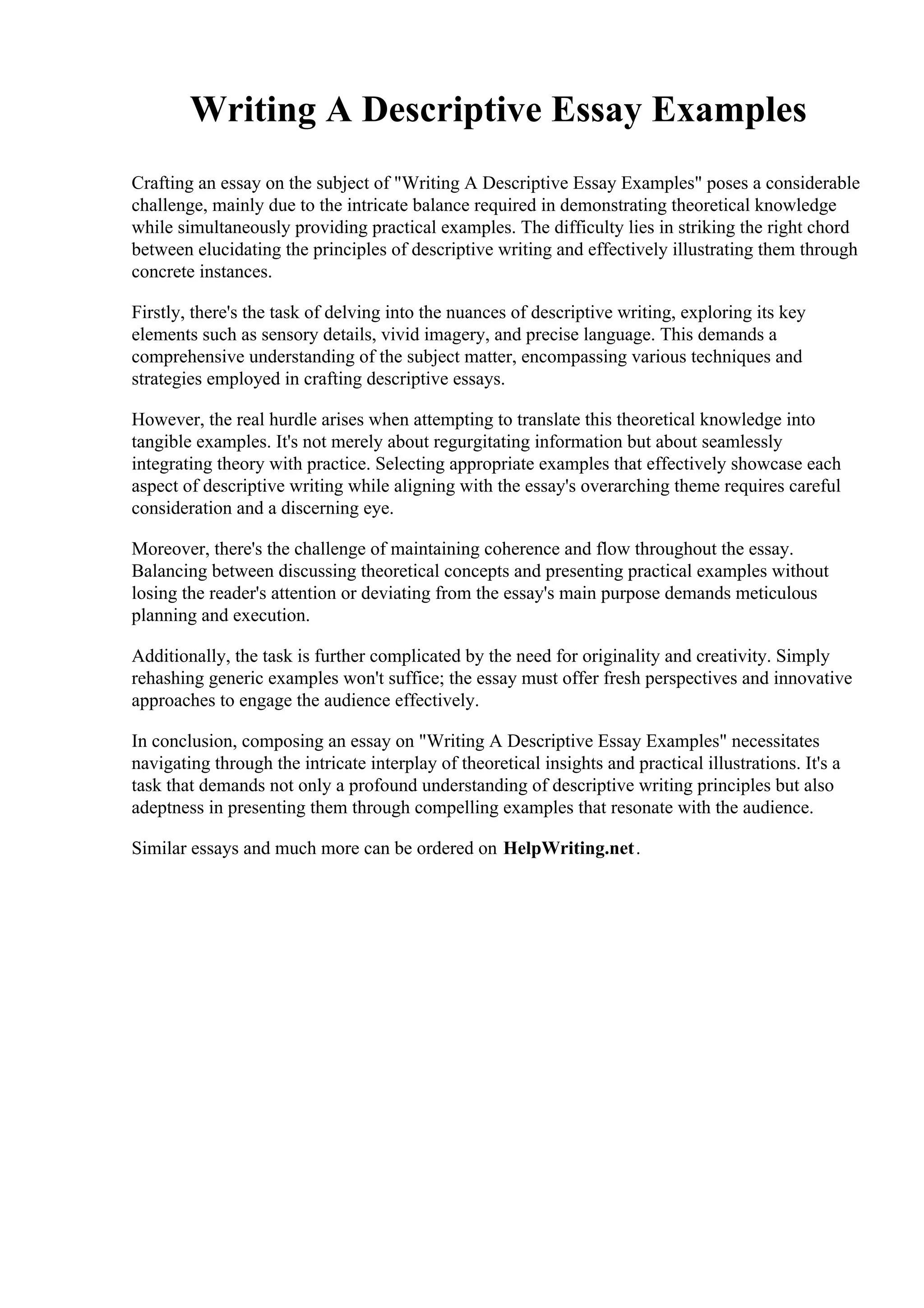 Writing A Descriptive Essay Examples.pdf