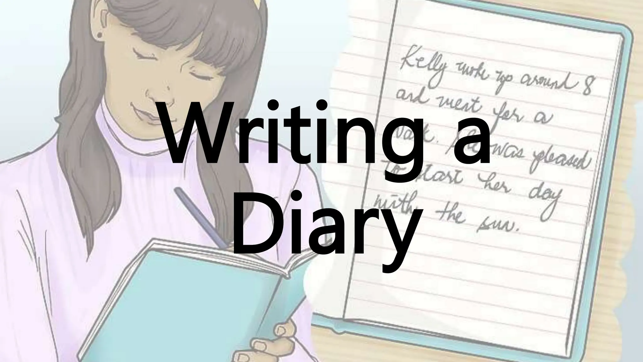 Mechanics of Writing a Diary Entry GR. 3 | PPTX