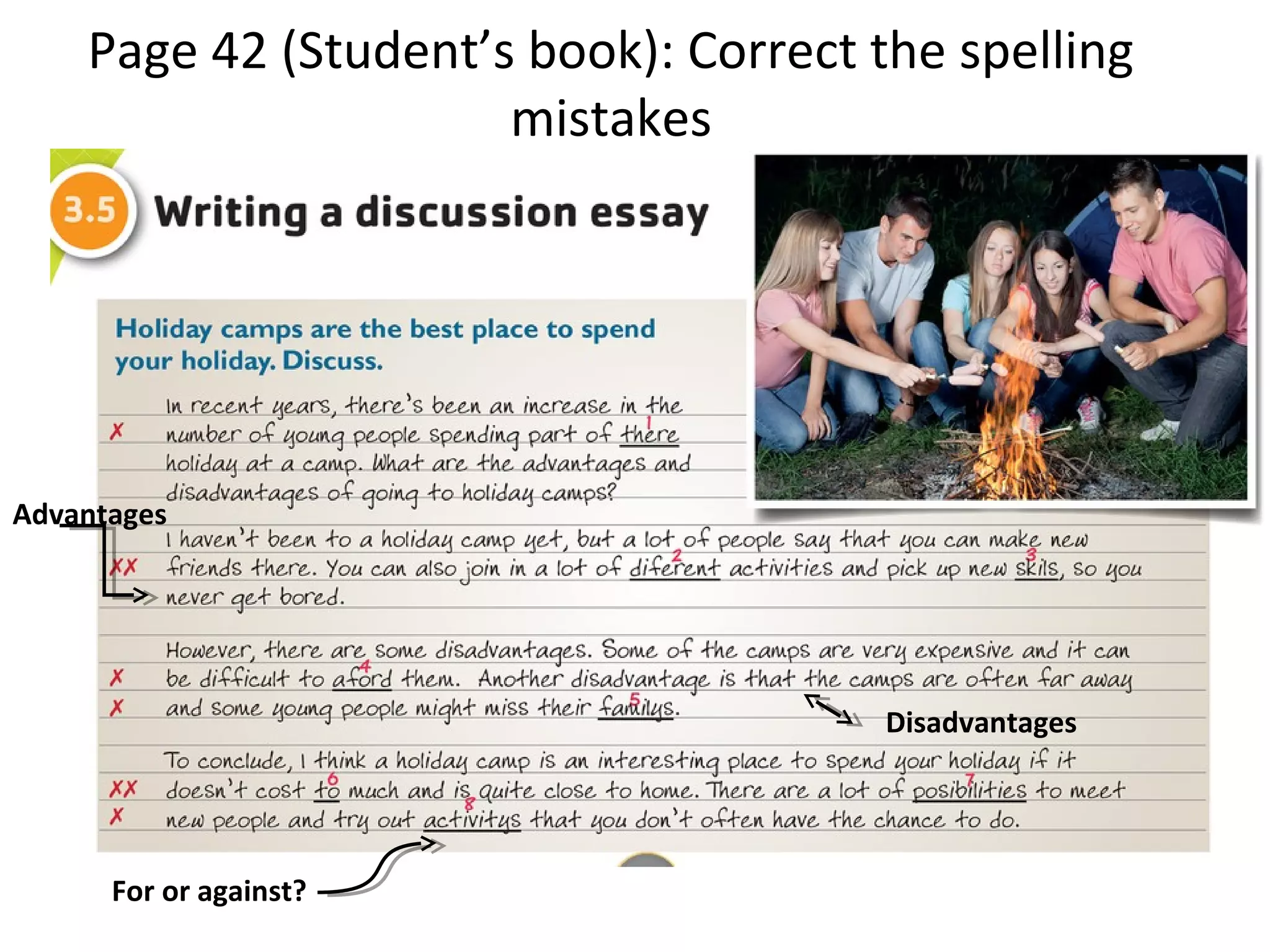 Writing a discussion essay 3º eso | PPT