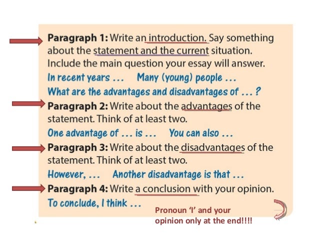 Writing a discussion essay 3º eso
