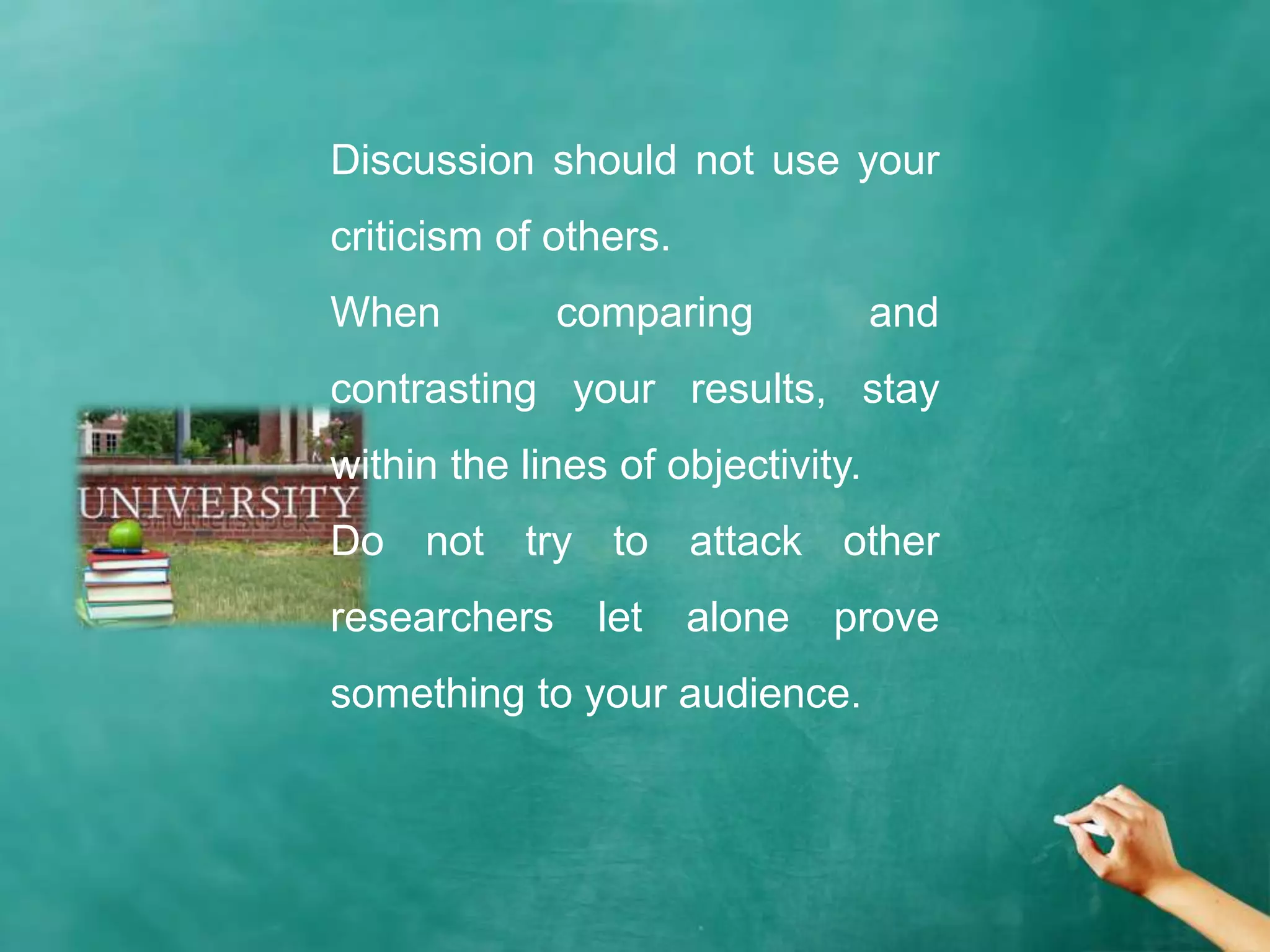 Writing a discussion for dissertation | PPTX | Educational Assessment ...