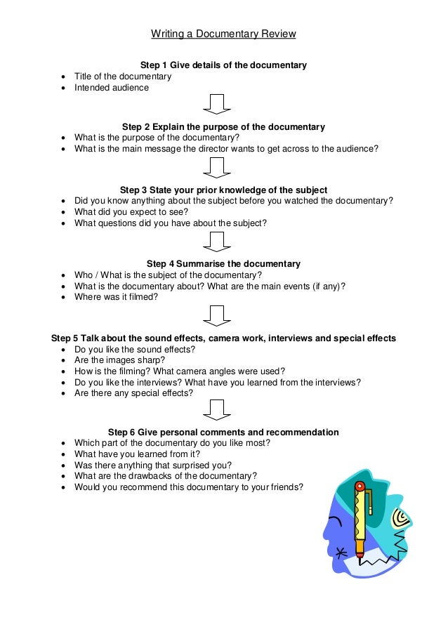 Writing A Documentary Review Writing A Documentary Review