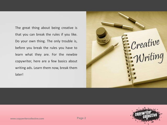 Writing ads | PPT