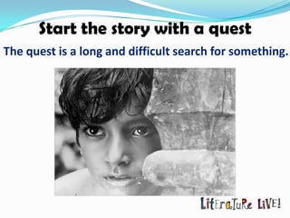 Writing Adventure for Children: Workshop Ideas by Jeni Mawter | PPTX