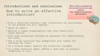 Writing advice | PPT