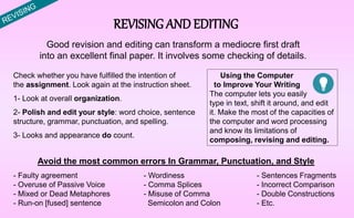 Writing advice | PPT