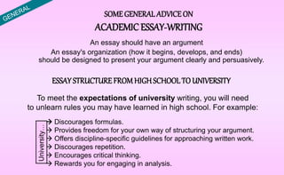 Writing advice | PPT