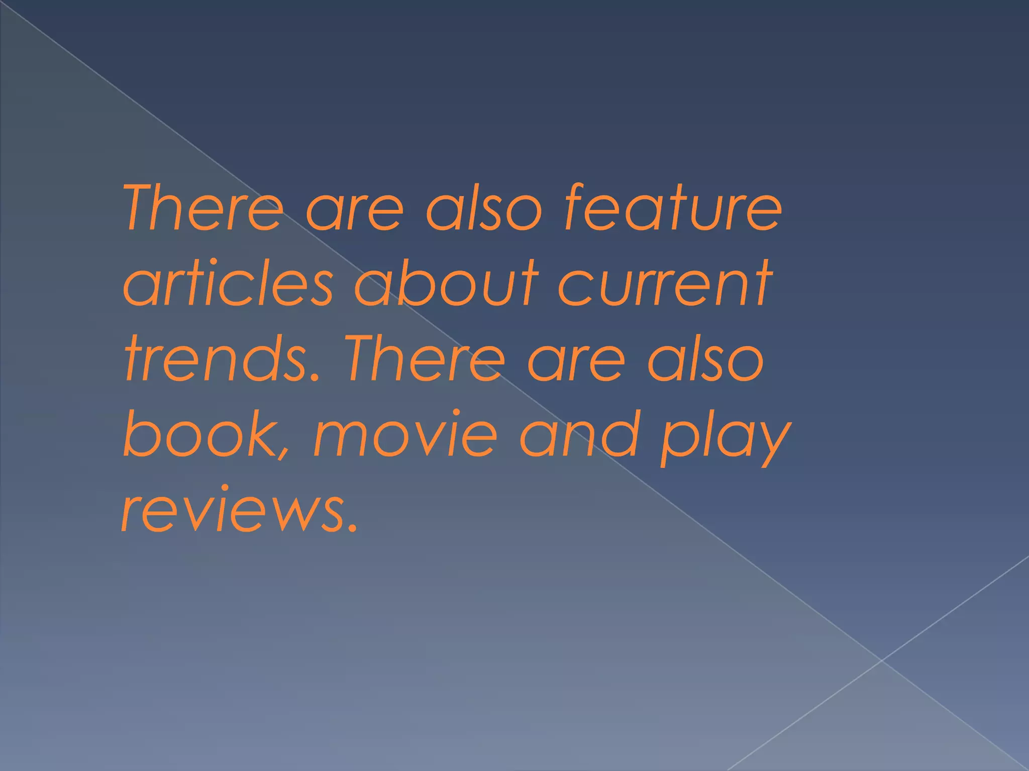 Campus Journalism Feature Article | PPTX