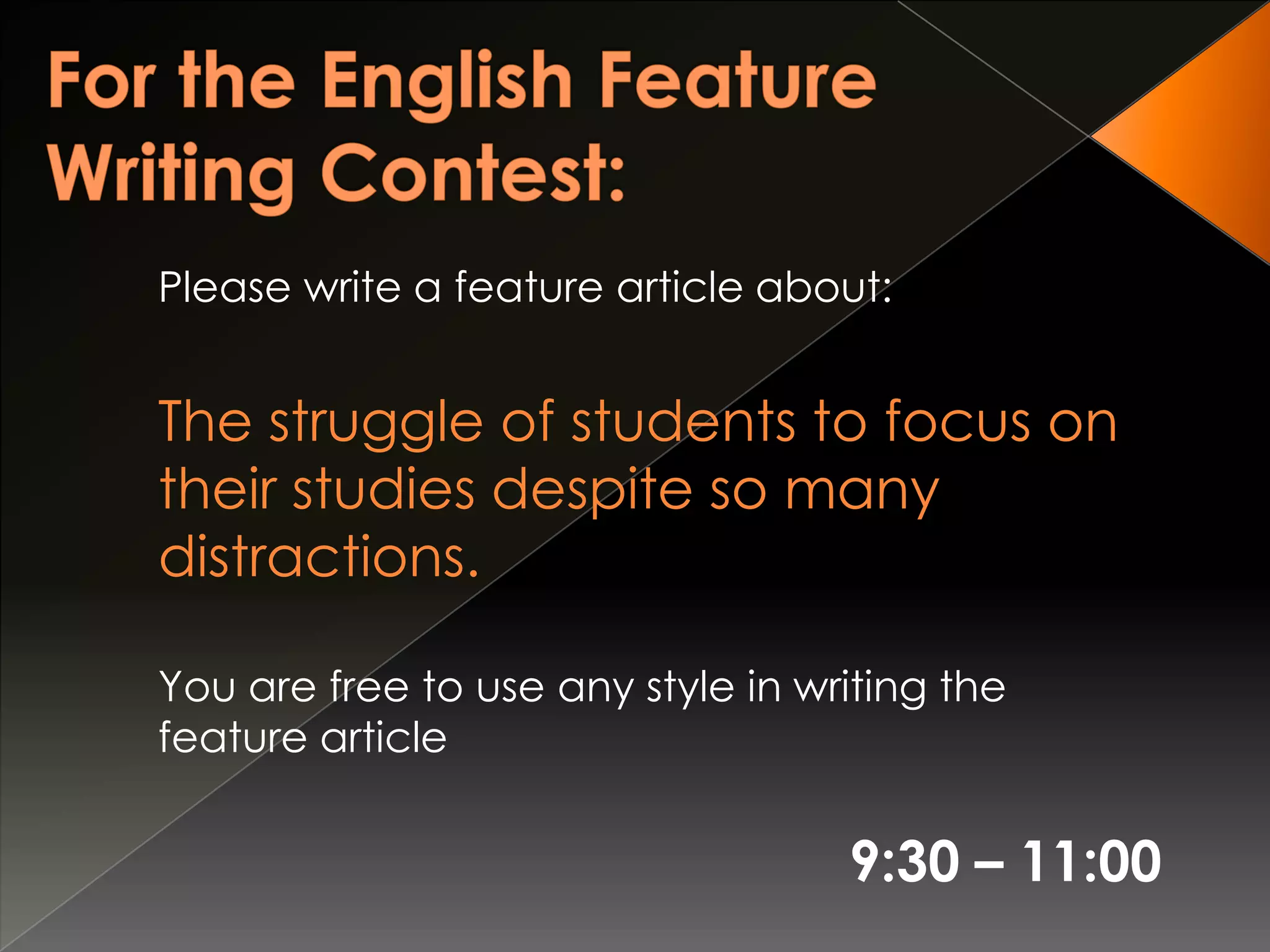 Campus Journalism Feature Article | PPTX