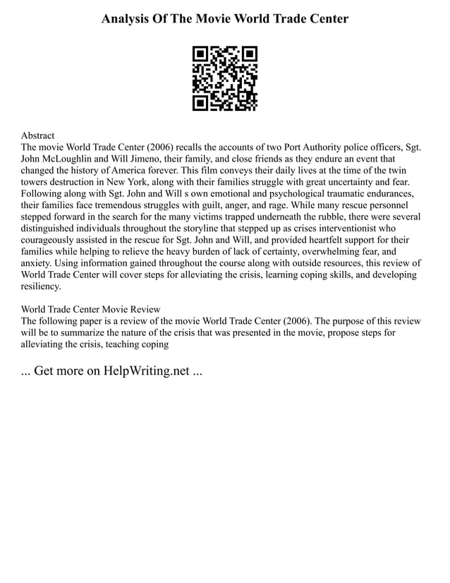Writing A Film Analysis Paper. Top 20 Useful Tips For Writ | PDF