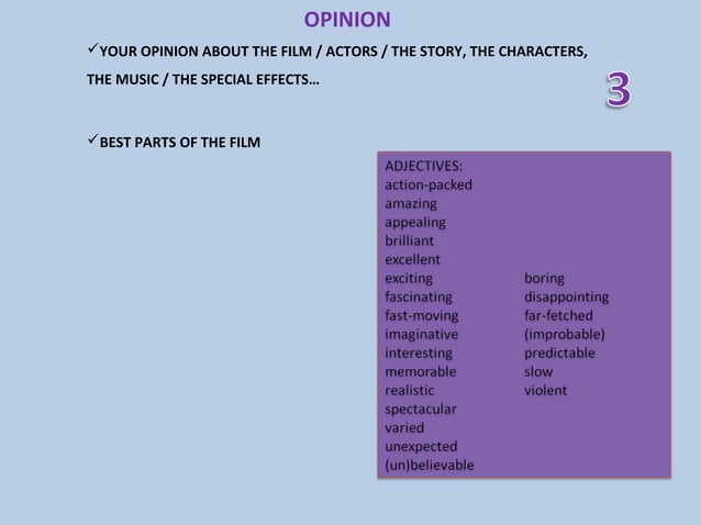 Writing a film review | PPT